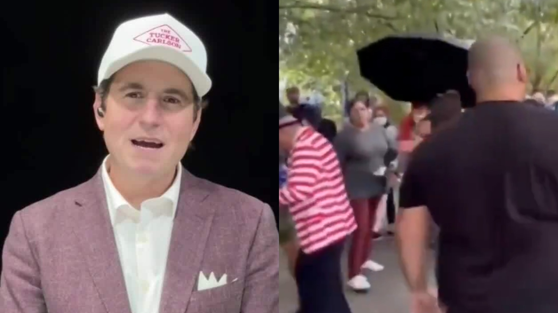 Alex Stein assaulted by protesters at ‘No Kings’ rally