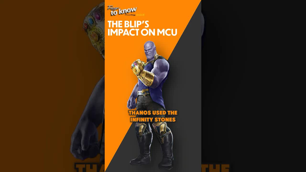 The Impact of the Snap in the MCU. 💥
