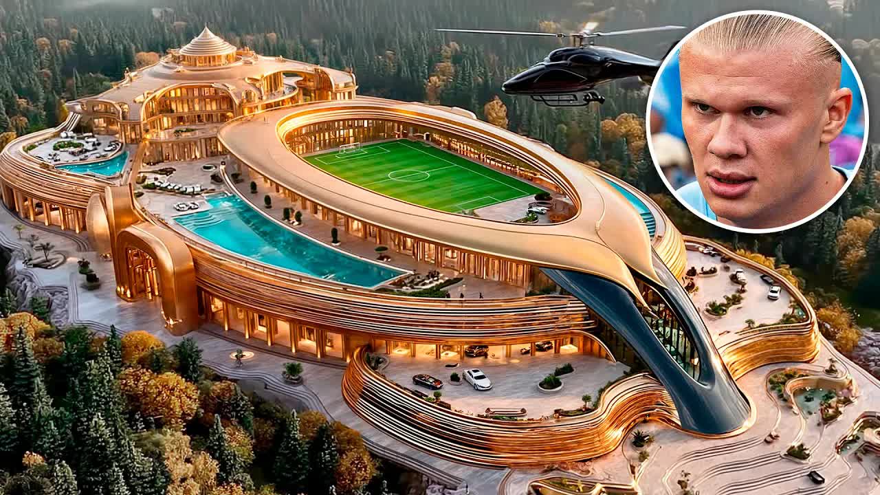 Inside Erling Haaland's $10 Million Mansion
