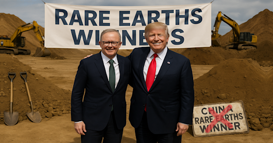 Albo and Trump just had a convo about rare earths and critical minerals ...