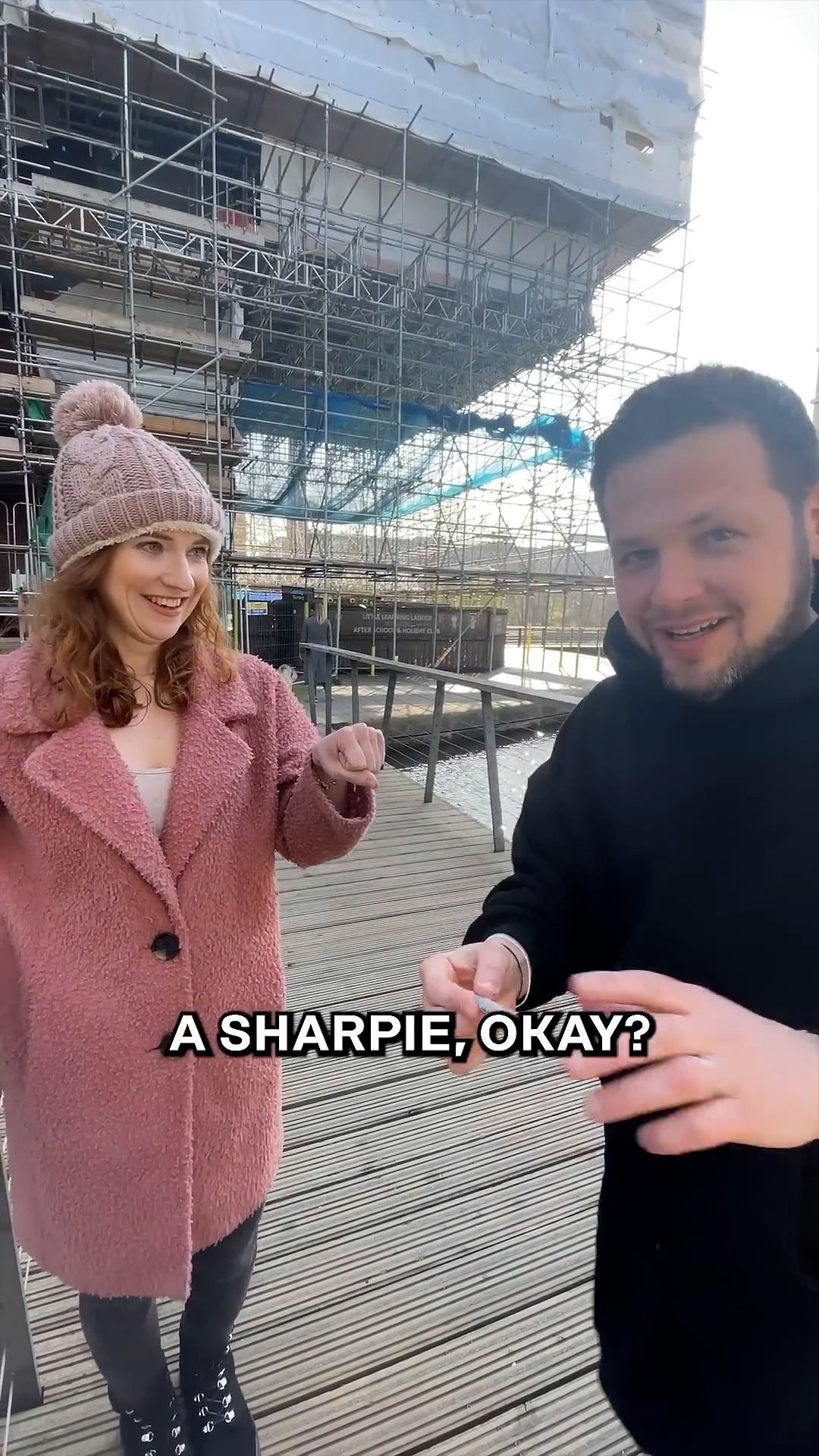 Sharpie Street Magic Trick