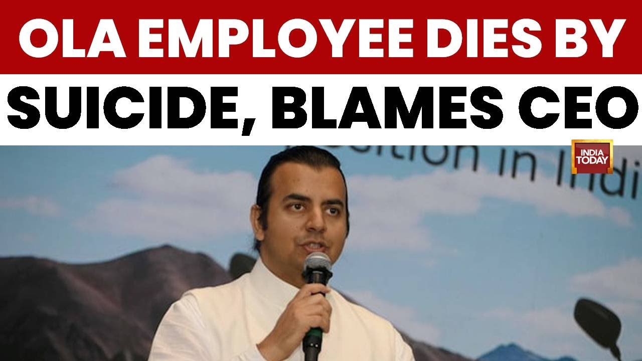 Ola CEO Booked: Engineer's Suicide Note Accuses Top Execs of Workplace ...