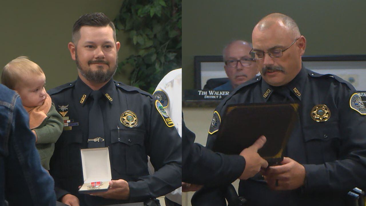 Springville police officers honored for response to high school gun ...