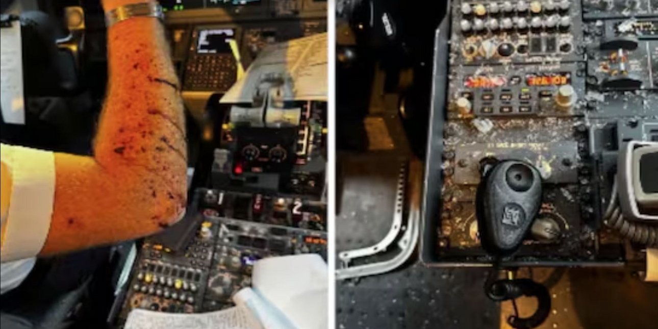Ράγισε το παρμπρίζ Boeing 737 εν πτήσει -Το αεροσκάφος έπεσε 10.000 ...