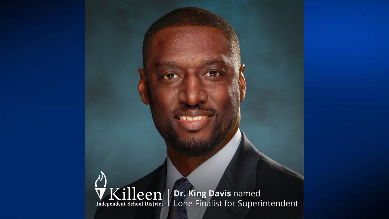 Killeen ISD names Dr. King Davis as lone finalist for superintendent