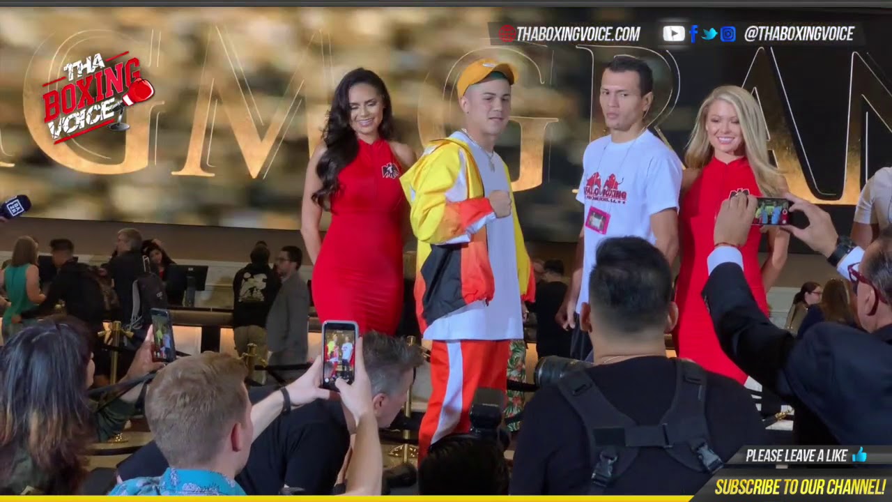 Joseph Diaz Jr. & Freddy Fonseca faceoff