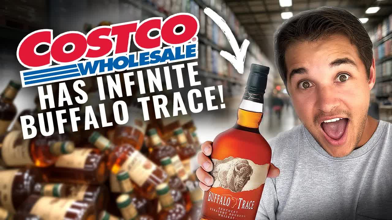 Costco bourbon hunting: Endless Buffalo Trace cases!