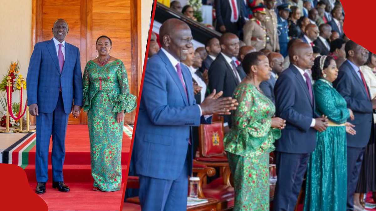 First Lady Rachel Ruto, Joyce Kindiki dazzle in stylish outfits during ...