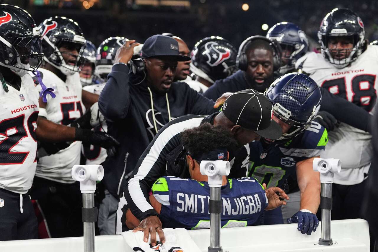 'Felt comfortable': Jaxon Smith-Njigba talks about skirmish on Texans ...