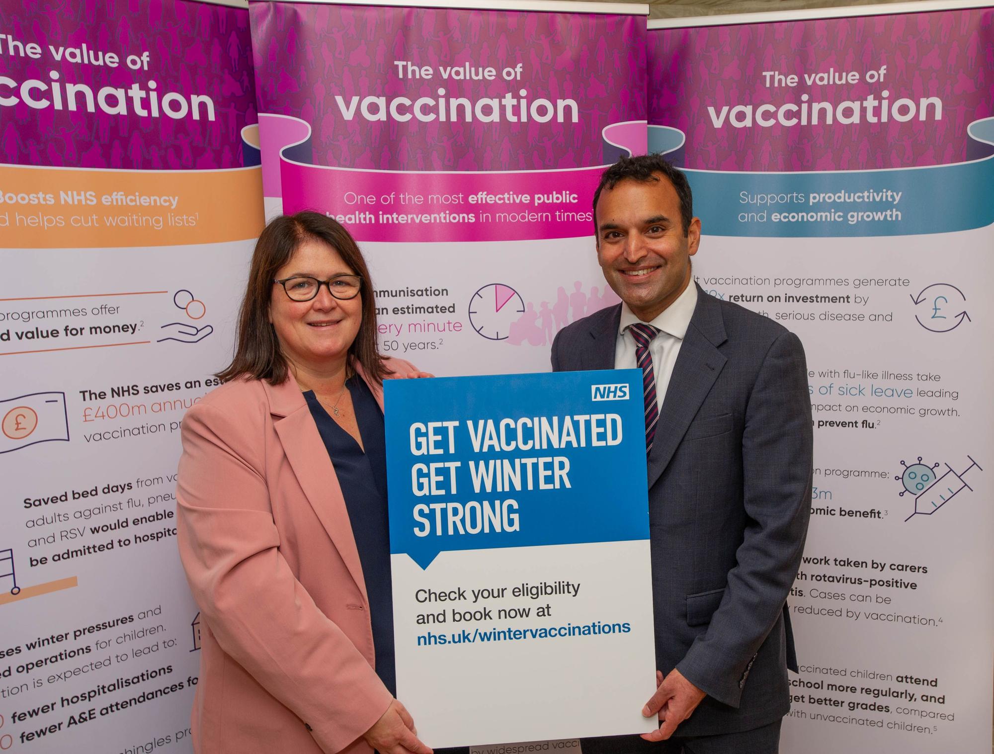 Rachel Hopkins MP encourages uptake of life-saving vaccinations this winter