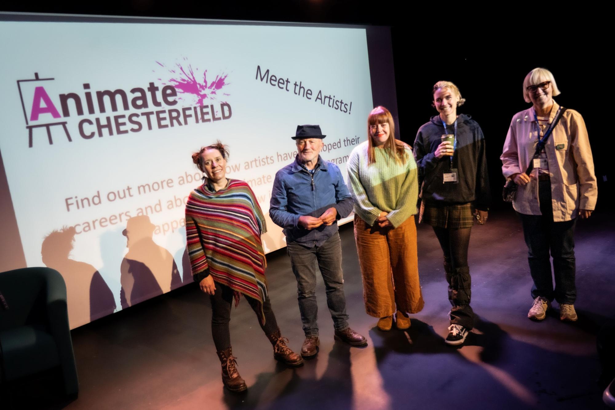 Chesterfield College students learn about creative career paths