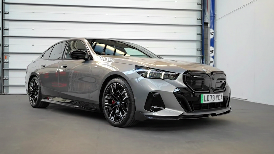 BMW i5 M60 M Performance Carbon Fiber Kit Installation