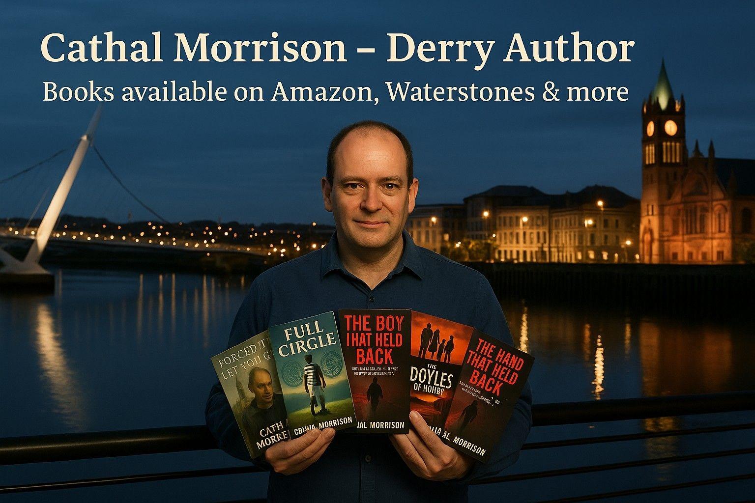 Derry author Cathal Morrison brings local spirit to the world with new ...
