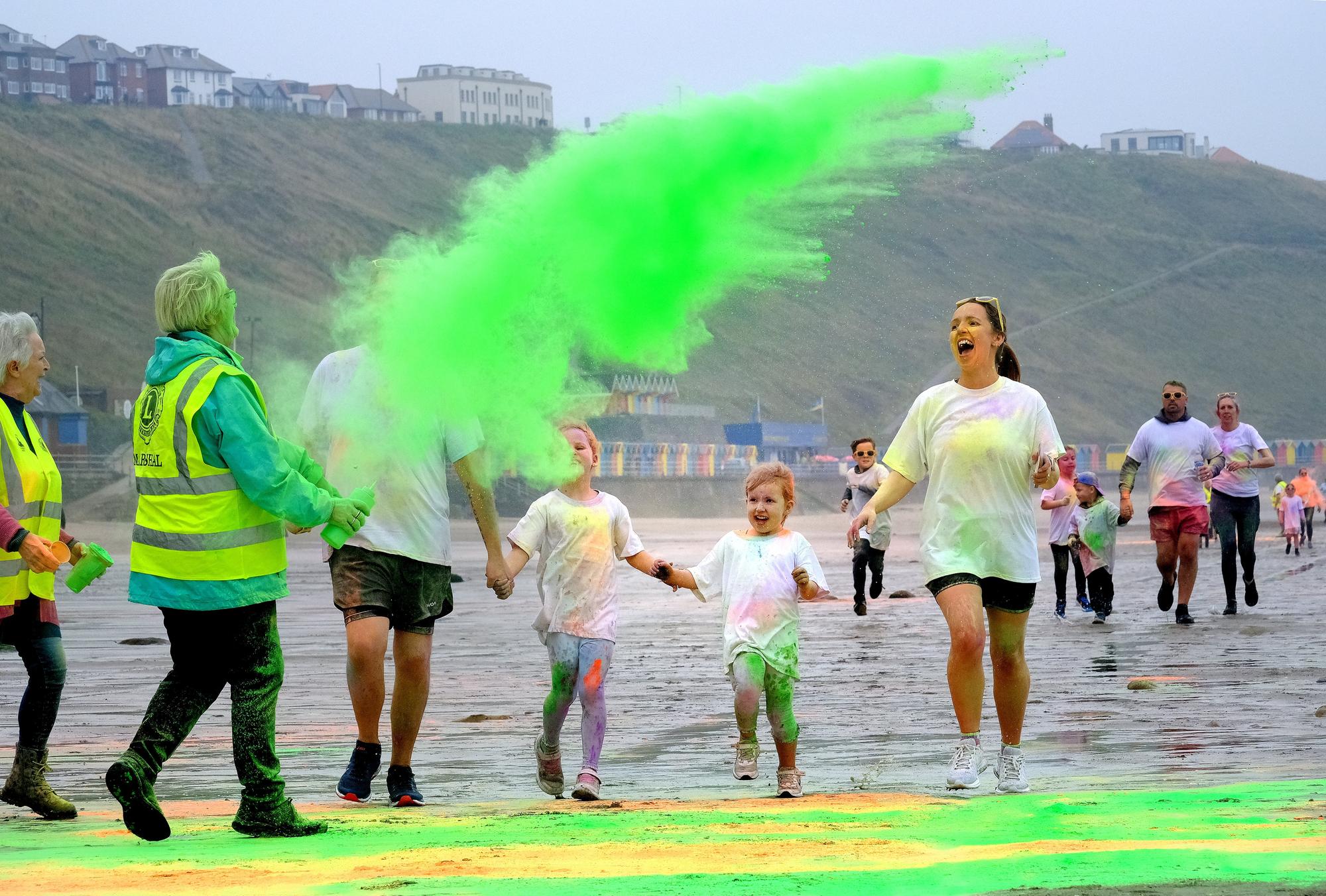 The Whitby race where competitors are "doused from head to toe in ...