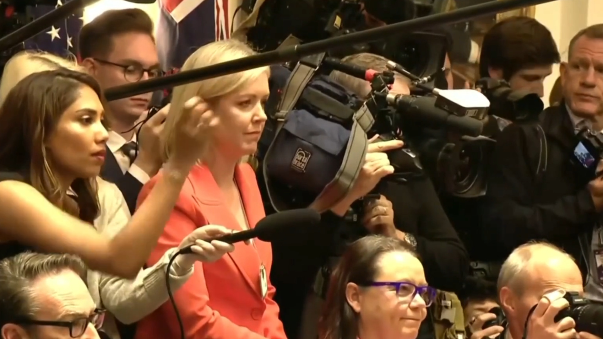 ‘Very aggressive’: Trump clashes with Australian reporters during press ...