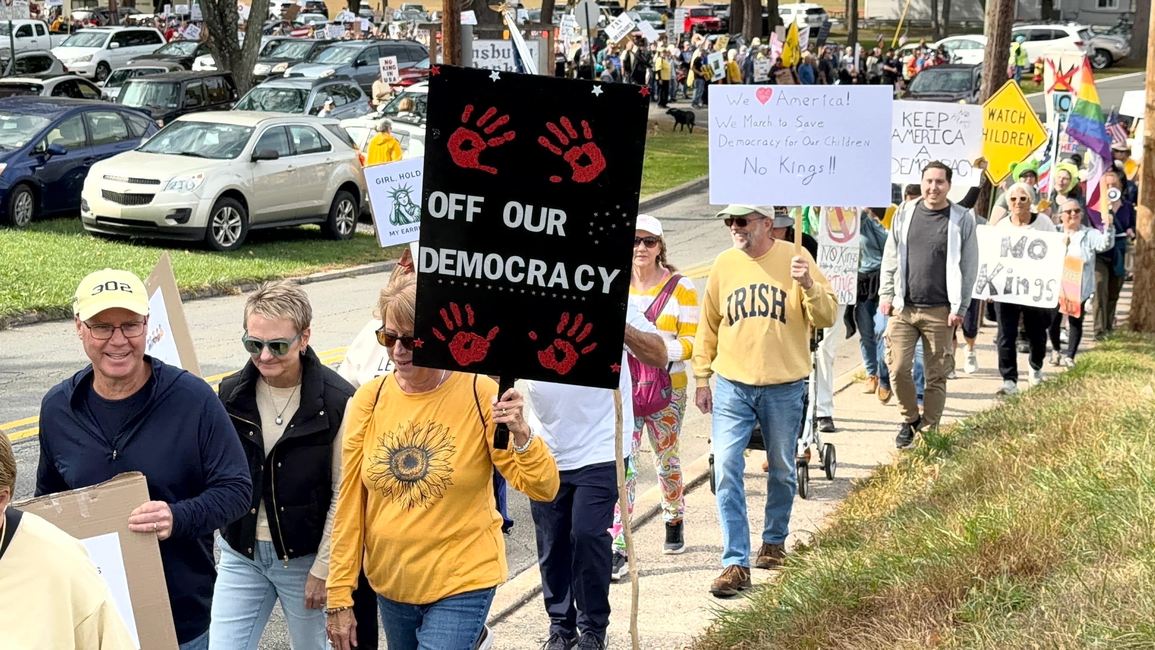 Four No Kings protests are planned in the Poconos on March 28