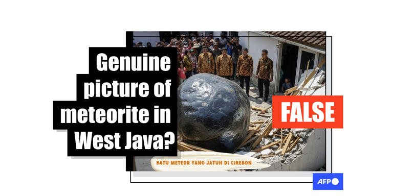 AI-generated image circulates after meteor sighting in Indonesia