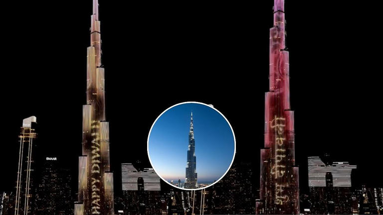 Diwali 2025: Dubai's Burj Khalifa Illuminates To Celebrate 'Festival Of ...