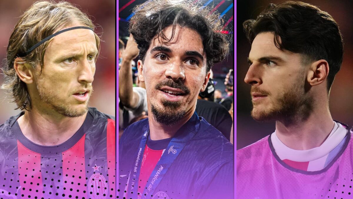 Ranking the 10 best central midfielders in the world: Vitinha, Rice ...