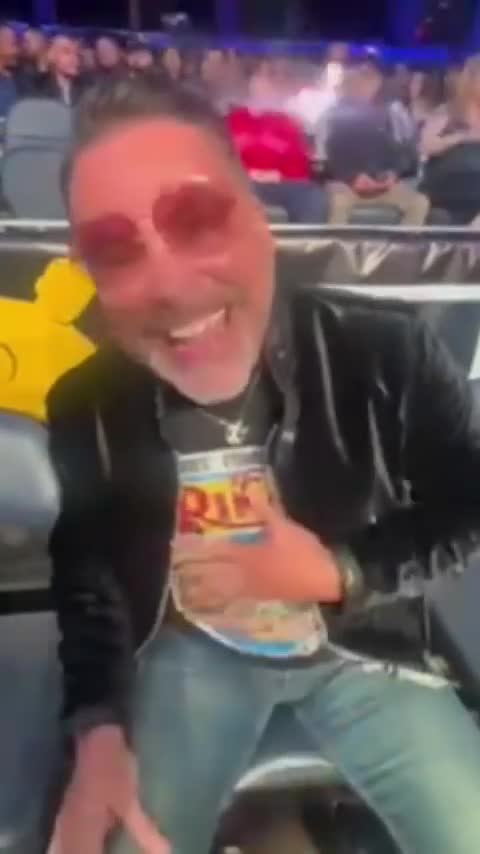 Oscar De La Hoya & Bernard Hopkins CLOWN Rolly After Being STOPPED In ...