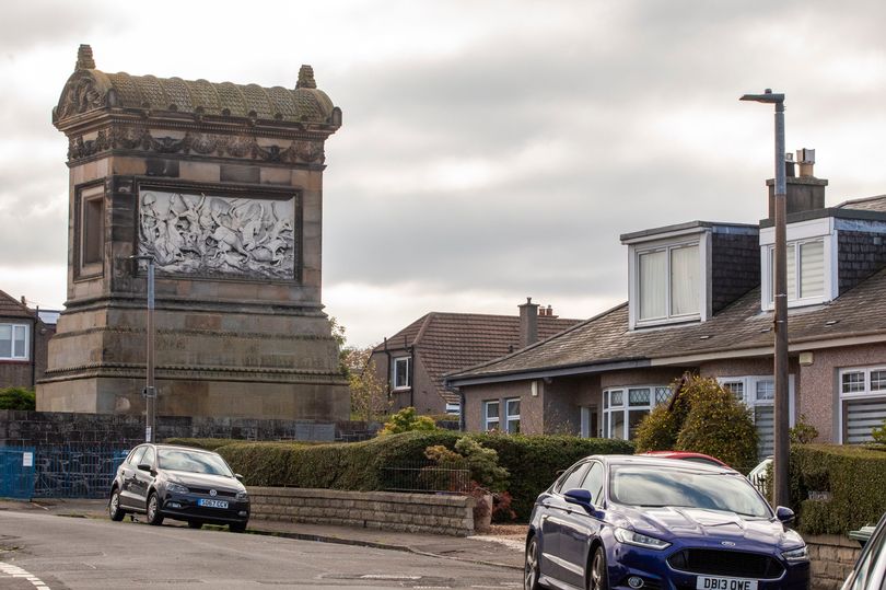 The Scottish street with massive £3 million 200-year-old mausoleum ...