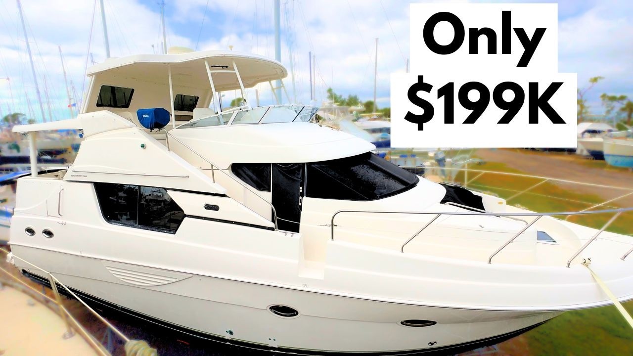 Massive Boat Under 200K: Luxury Harbor Tour