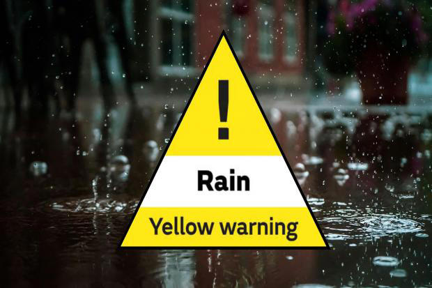 Met Office issues yellow warning for rain and gales across Cornwall