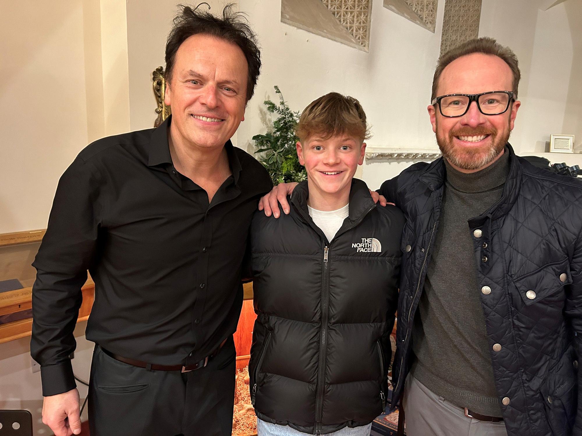 Tenors Unlimited joined by Freddie Simpson former BBC Young Chorister ...
