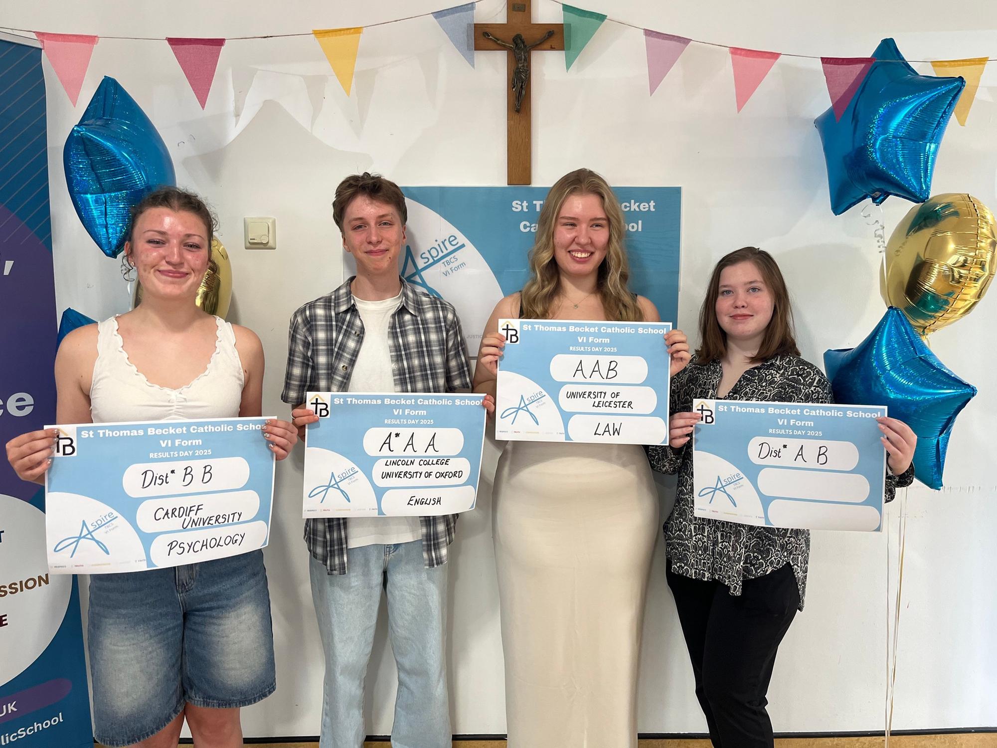 Platinum Award places St Thomas Becket Sixth Form in top 10% nationally ...