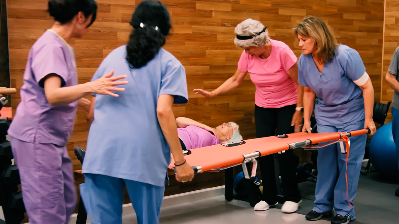 Fake trainer gives granny heart attack ft. Adam Waheed