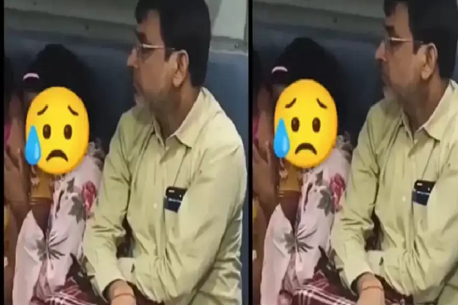 Video: An older man was inappropriately touching a minor on a train ...