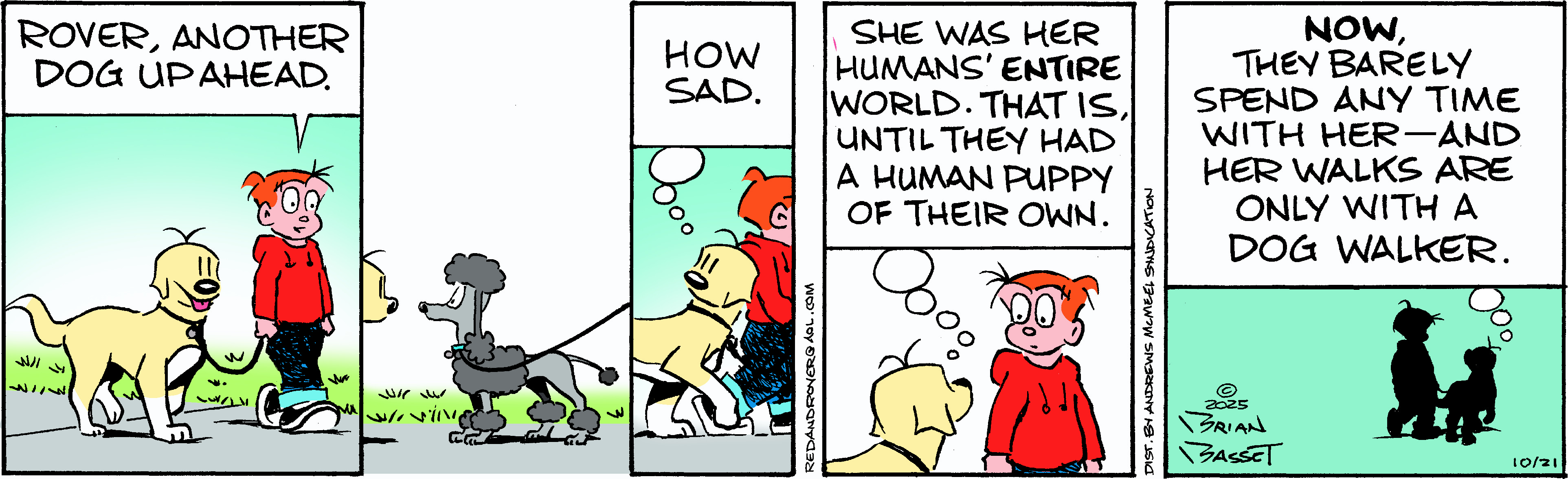 Red and Rover by Brian Basset