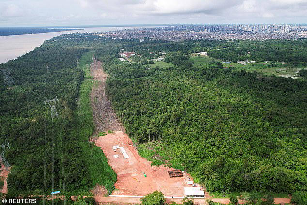 The motorway bulldozed through the Amazon due to be completed as COP30 ...