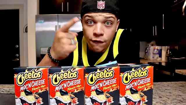 I Ate 4 Boxes Of Hot Cheeto Mac & Cheese | In 4 Minutes