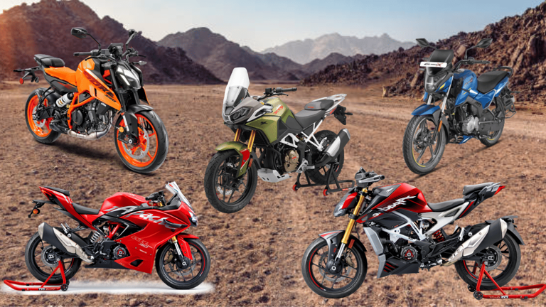 Top 5 affordable bikes in India with cruise control and modern features