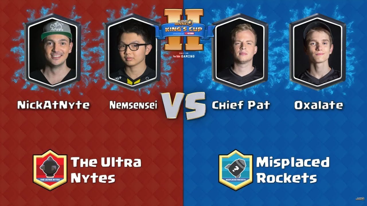 Epic Clash Royale Duel – Chief Pat & Oxalate Take On Nickatnyte & Nemsensei