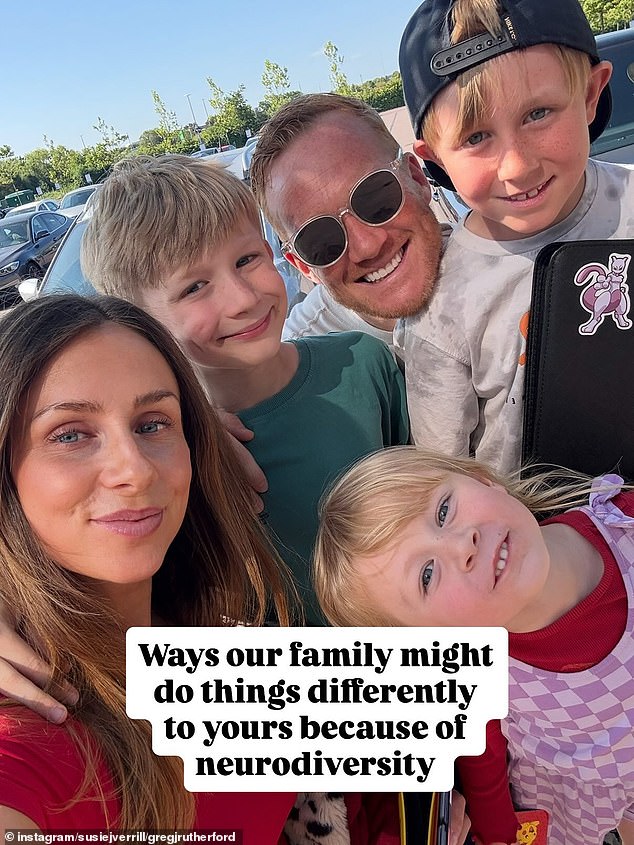 Greg Rutherford's wife Susie reveals she'll let autistic son take 'days ...