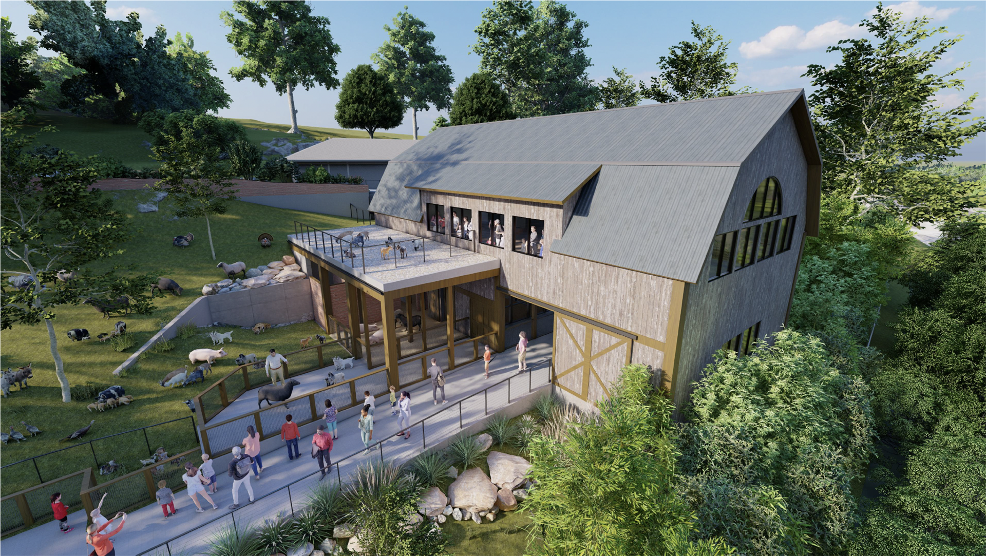 Officials break ground on largest exhibit in Greenville Zoo’s history