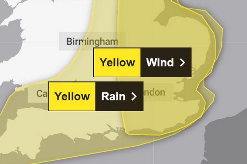 21 hour Surrey weather warnings as county told to 'be prepared' for ...