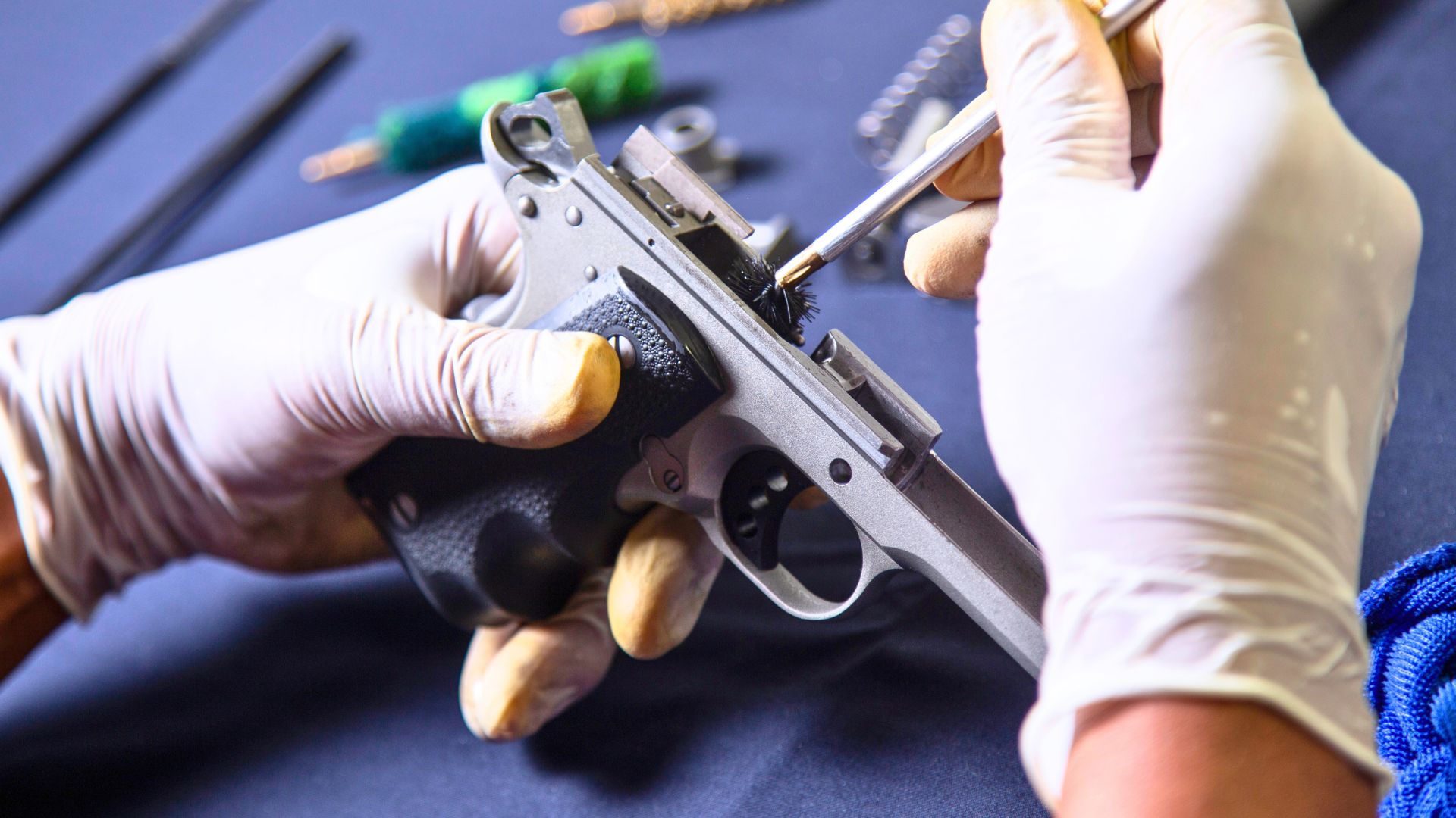 Pistols that make you clean more than you shoot