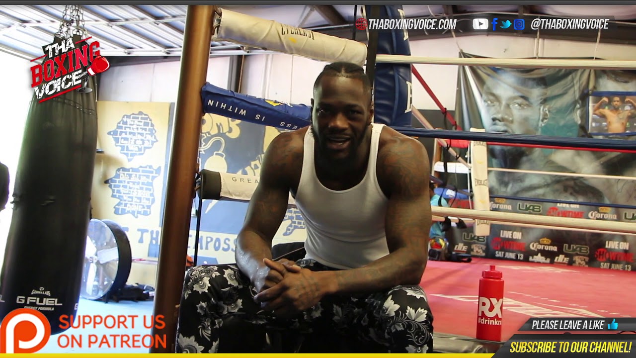 🔴Deontay Wilder breaks down, taking his training back to the BASICS “I ...