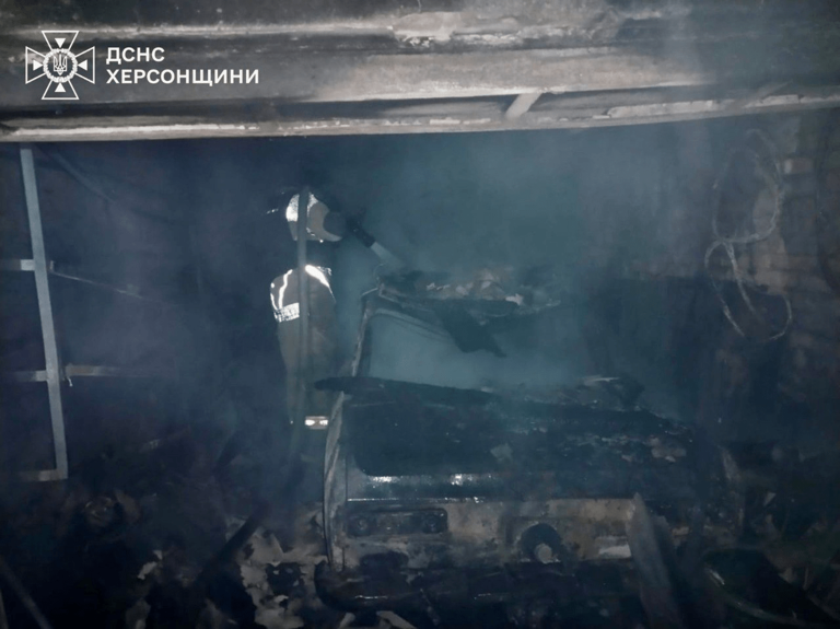 Russian Shahed drones wound three in overnight Kherson assault