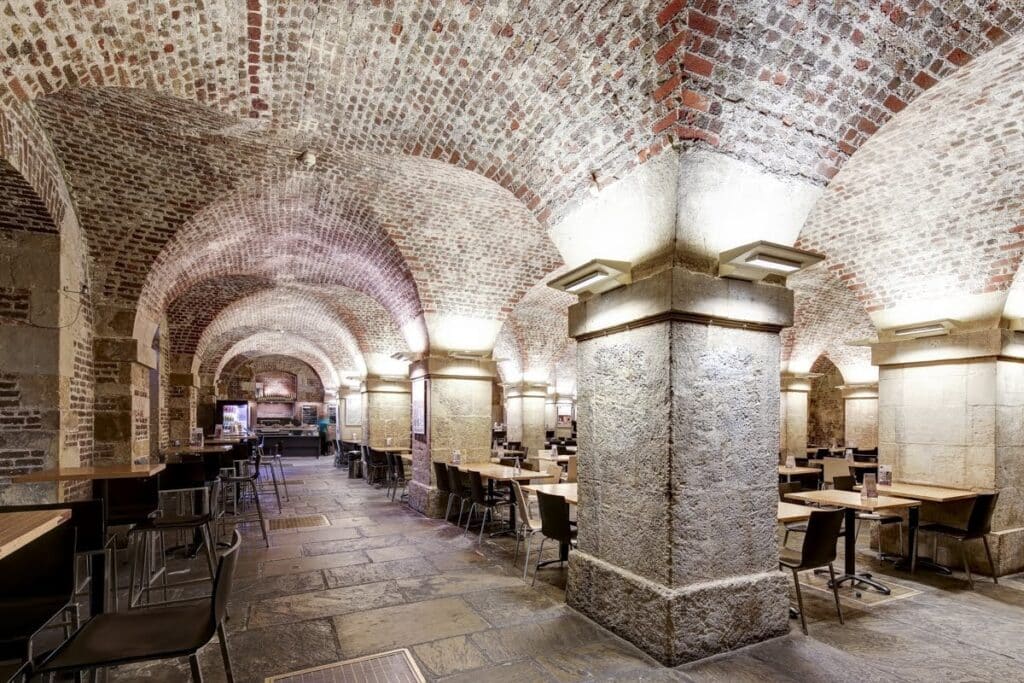 Restaurants located in some of the strangest locations