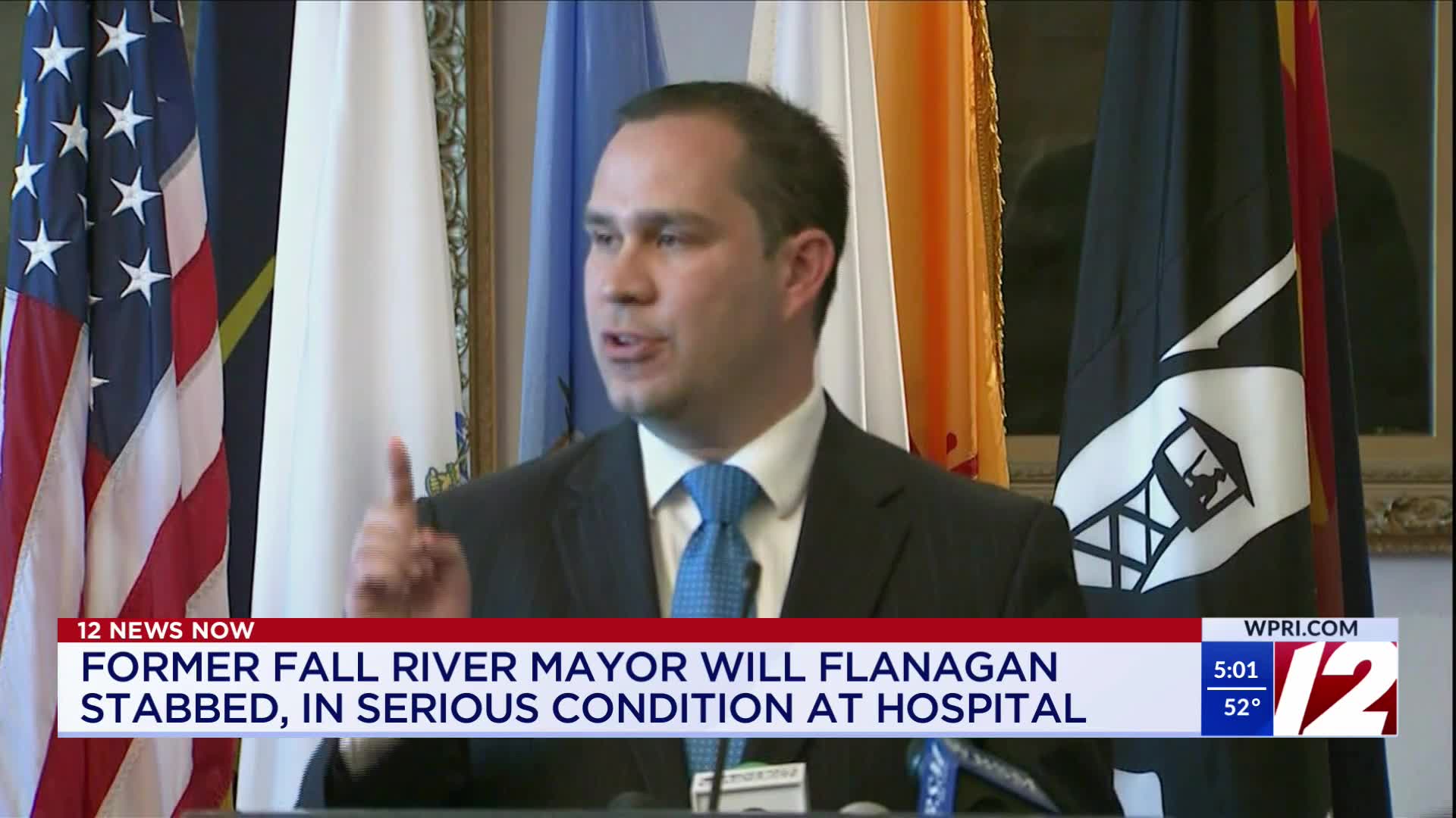 Former Fall River mayor in ‘serious’ condition after stabbing