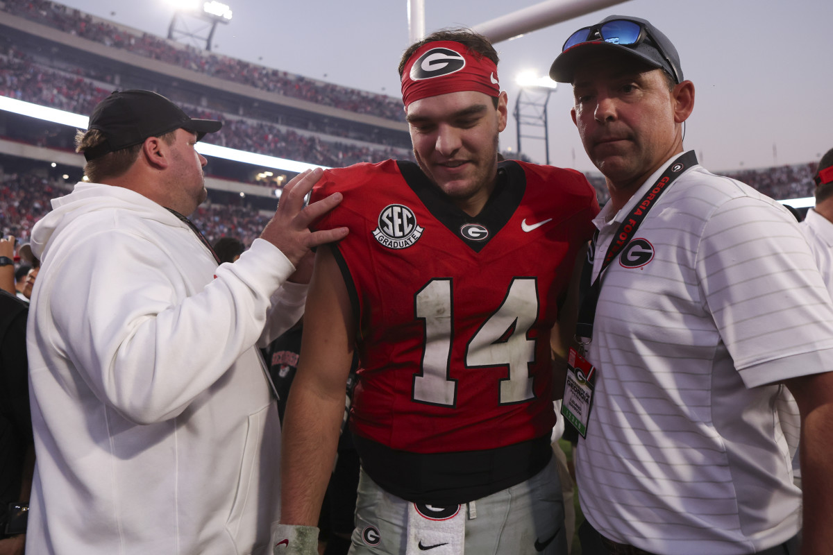 Georgia Announces Gunner Stockton News on Tuesday