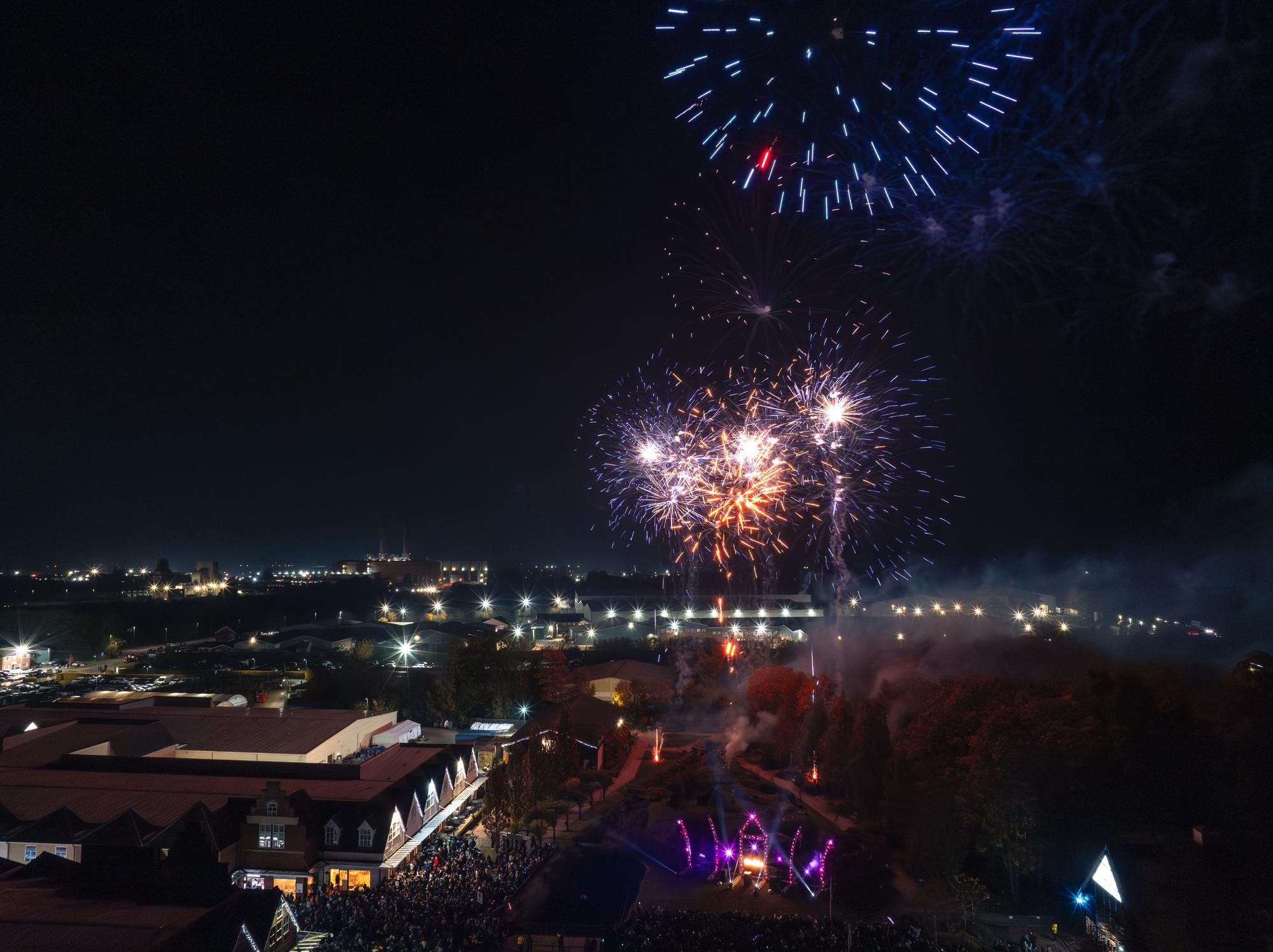 Sell-out fireworks event returns to Springfields