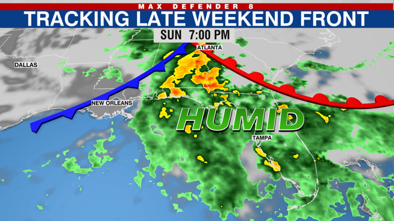 Last muggy day, lower humidity returns Wednesday
