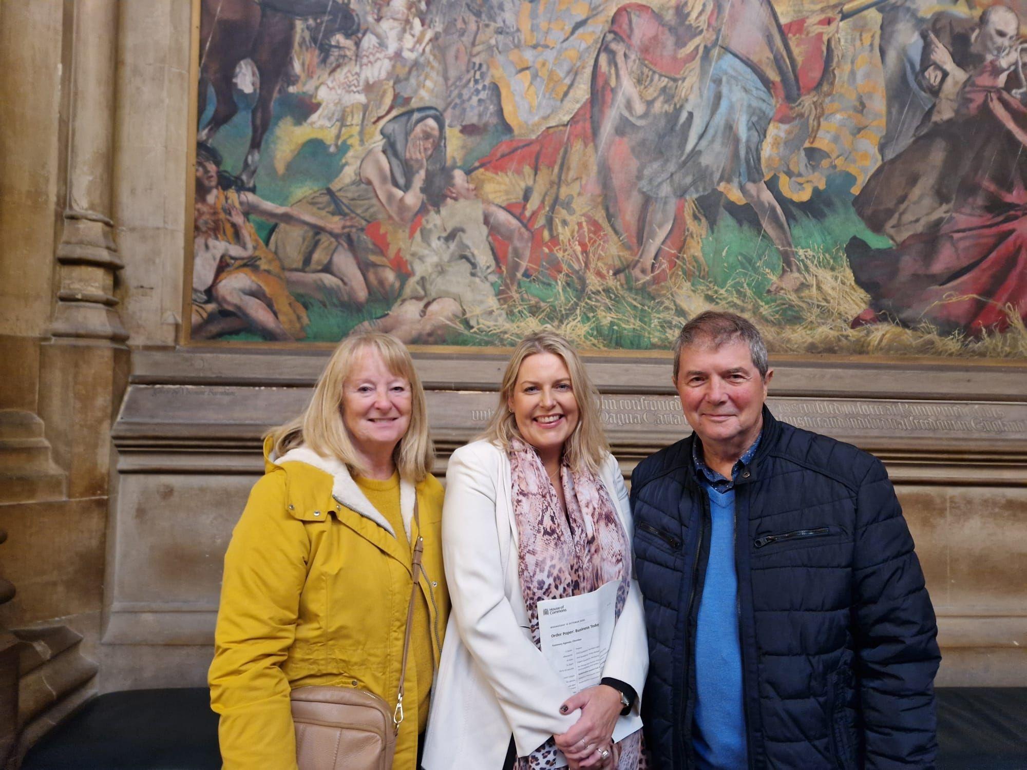 Mims Davies MP welcomes East Grinstead residents to Parliament