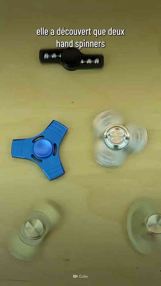 Les hand spinners présentent un risque de saturnisme