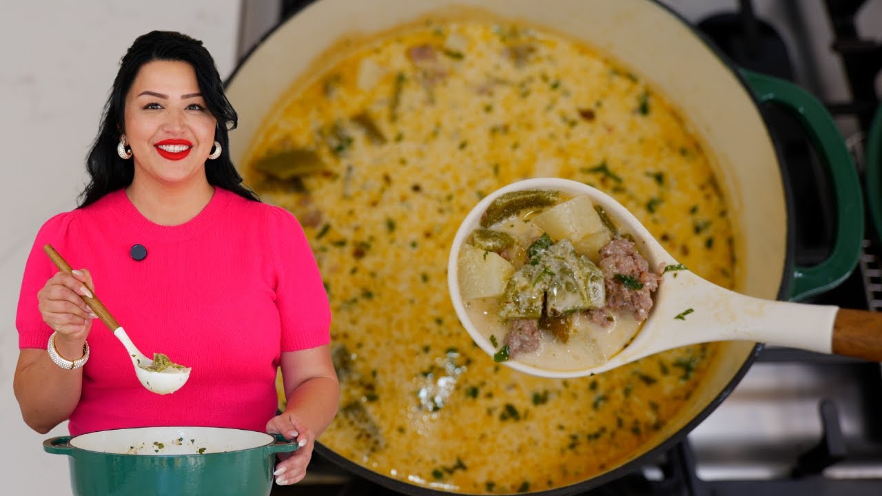 Quick and easy creamy ground beef soup